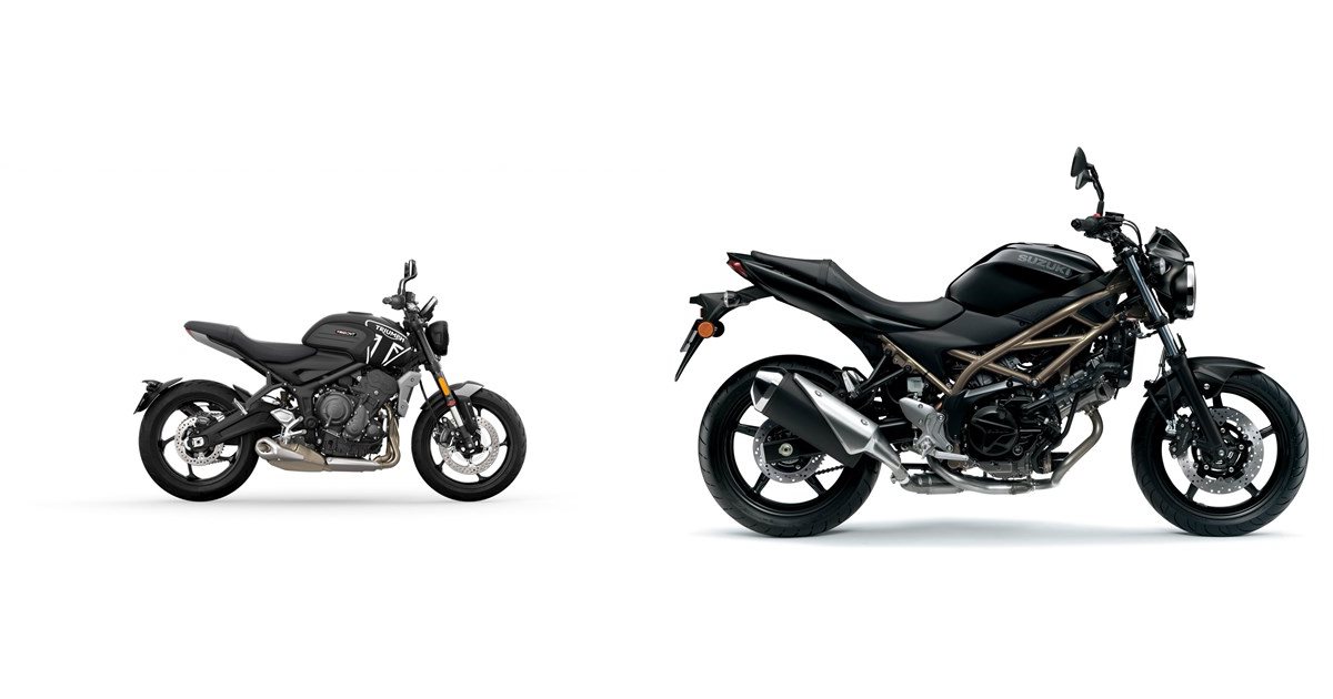 Triumph Trident 660 2021 vs Suzuki SV 650 2022