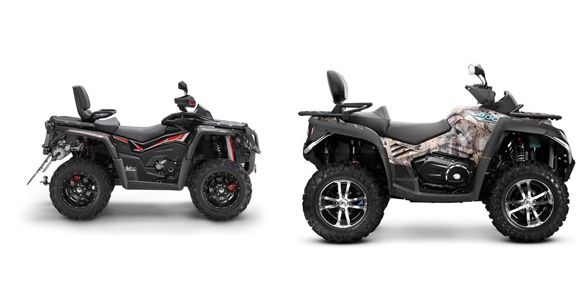 Motorrad Vergleich ODES Pathcross Max 1000 2022 vs. CFMOTO CForce 800 ...
