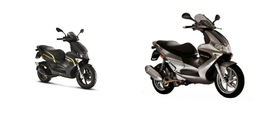 Motorrad Vergleich Gilera RUNNER 200 ST 2018 vs. Gilera Runner 200 VXR 2006