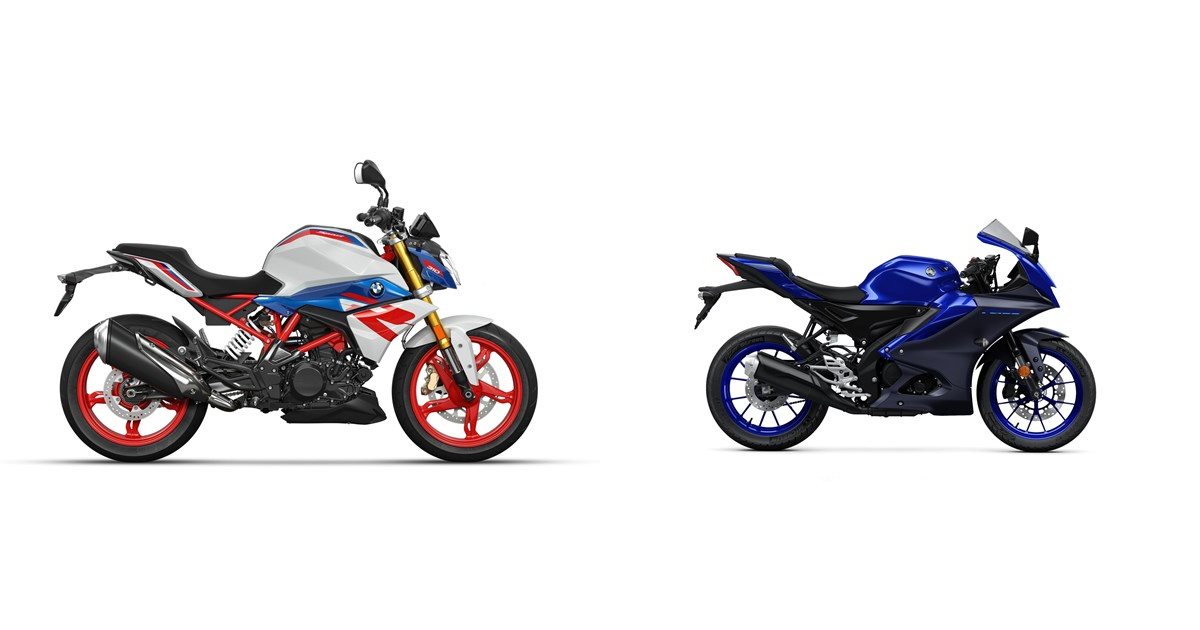 BMW G 310 R 2023 vs Yamaha R125 2023