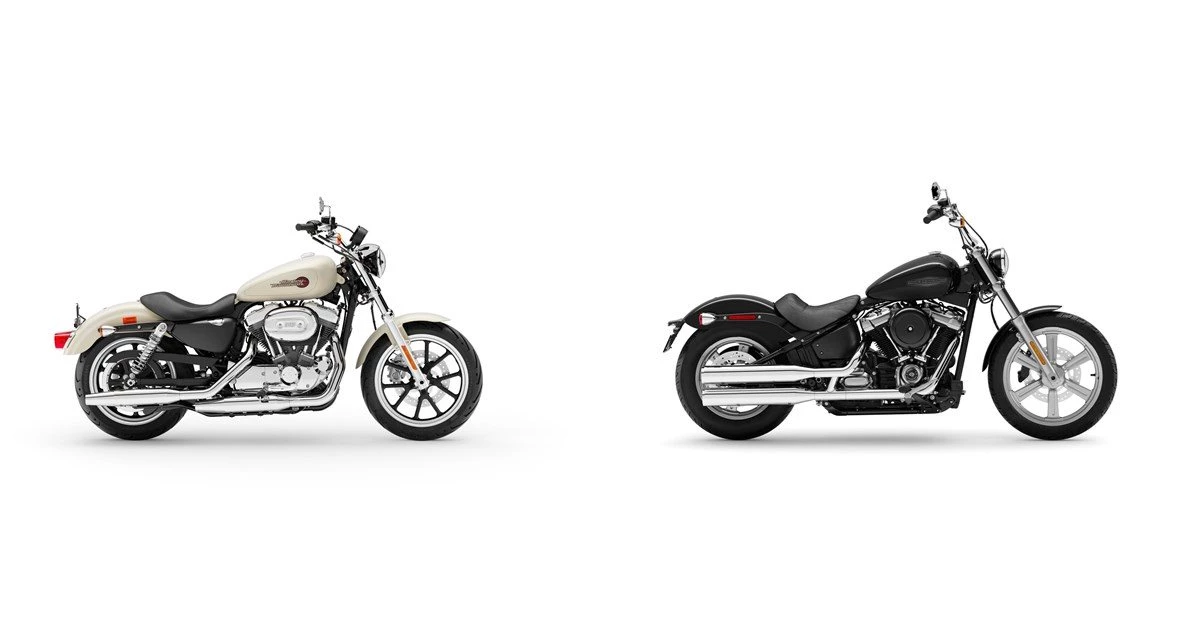 Harley-Davidson Sportster XL 883 L SuperLow 2020 vs Harley-Davidson ...