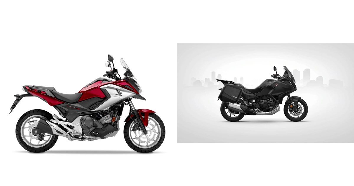 Honda NC750X 2018 vs Honda NT1100 2023