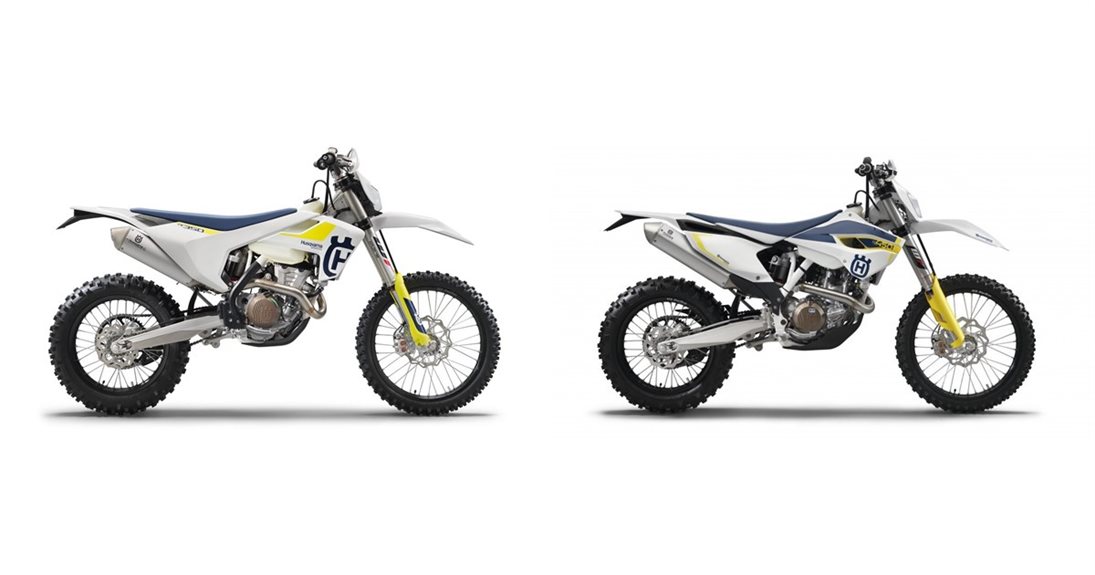 Motorrad Vergleich Husqvarna FE 350 2019 vs. Husqvarna FE 450 2015