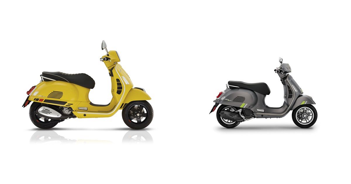 Motorrad Vergleich Vespa GTS 125 i.e. Super Sport 2017 vs. Vespa GTS 125 Super Tech 2023