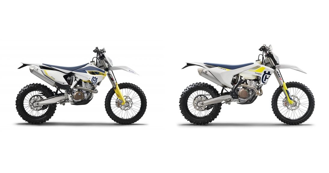 Motorrad Vergleich Husqvarna FE 350 2015 vs. Husqvarna FE 350 2019