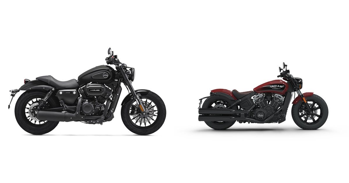 Keeway V-Cruise 2023 vs Indian Scout Bobber 1131 2019