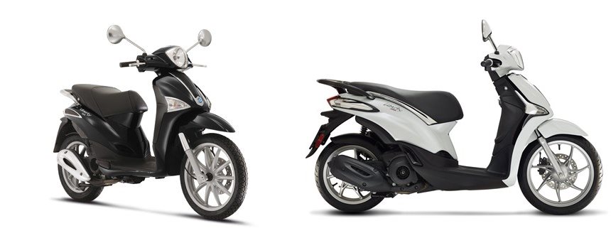 Motorrad Vergleich Piaggio Liberty 125ie 3V 2011 vs. Piaggio Liberty 125 2022