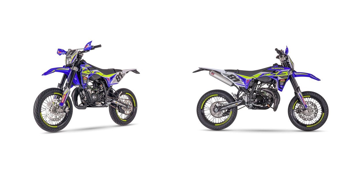 Motorrad Vergleich Sherco Factory SM-RS 2022 vs. Sherco Factory SM-RS 2023