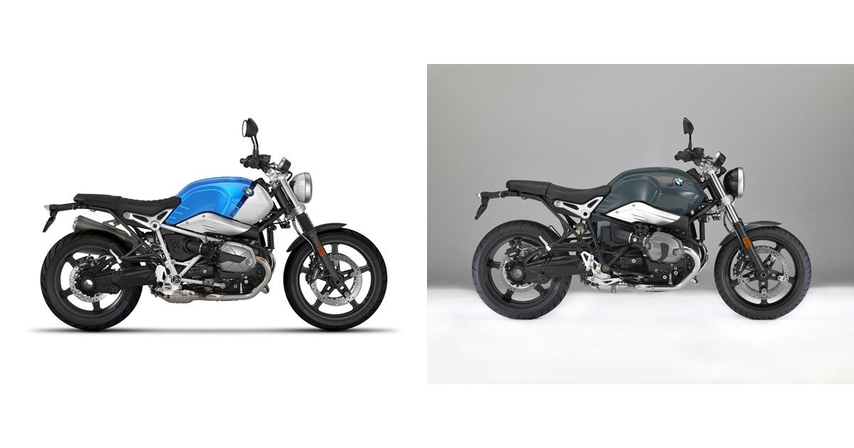 Motorrad Vergleich BMW R nineT Scrambler 2021 vs. BMW R nineT Pure 2017