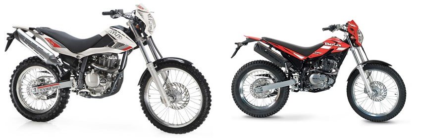 Motorrad Vergleich Beta Alp 4.0 2009 vs. Beta Alp 200 2016