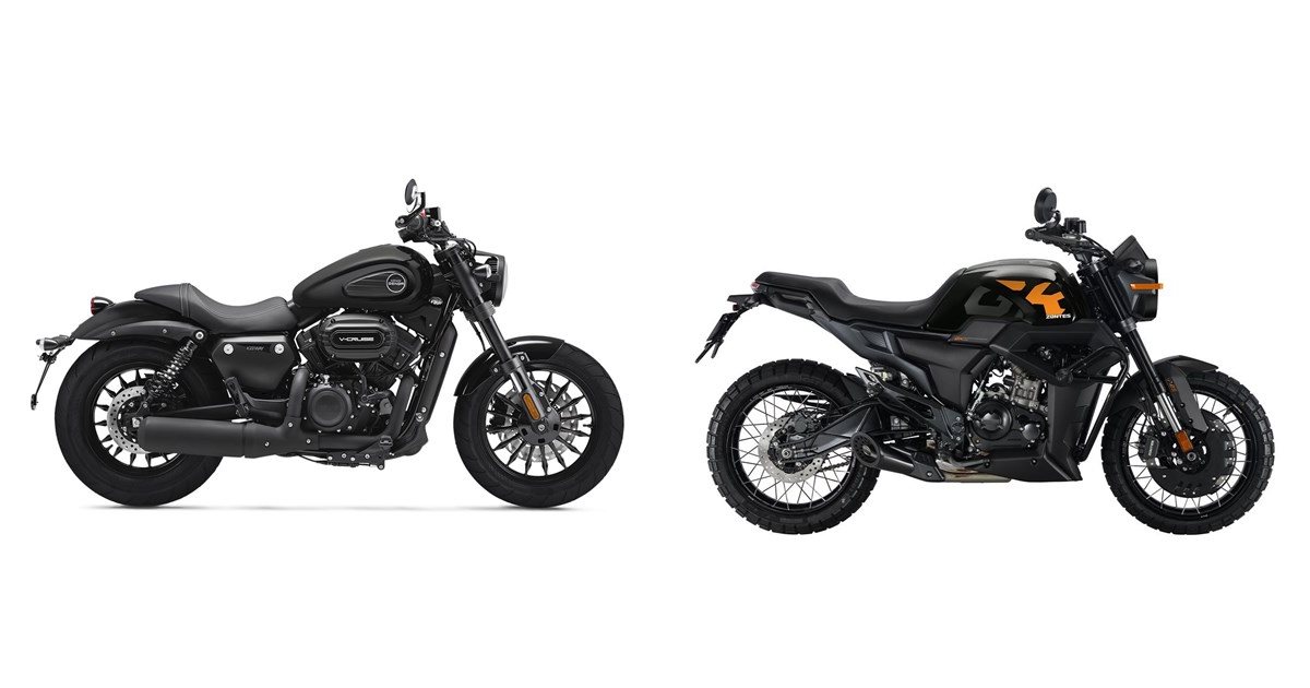Keeway V-Cruise 2023 vs Zontes 125 GK 2023