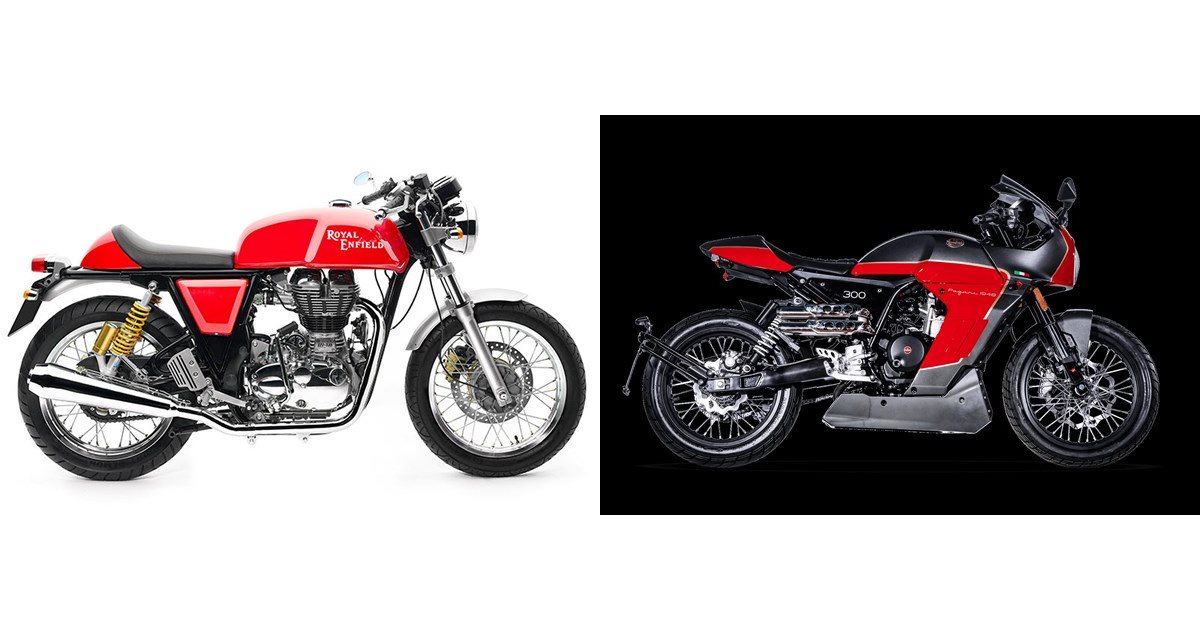 Royal Enfield Continental GT 535 EFI 2014 vs FB Mondial Sport Classic ...