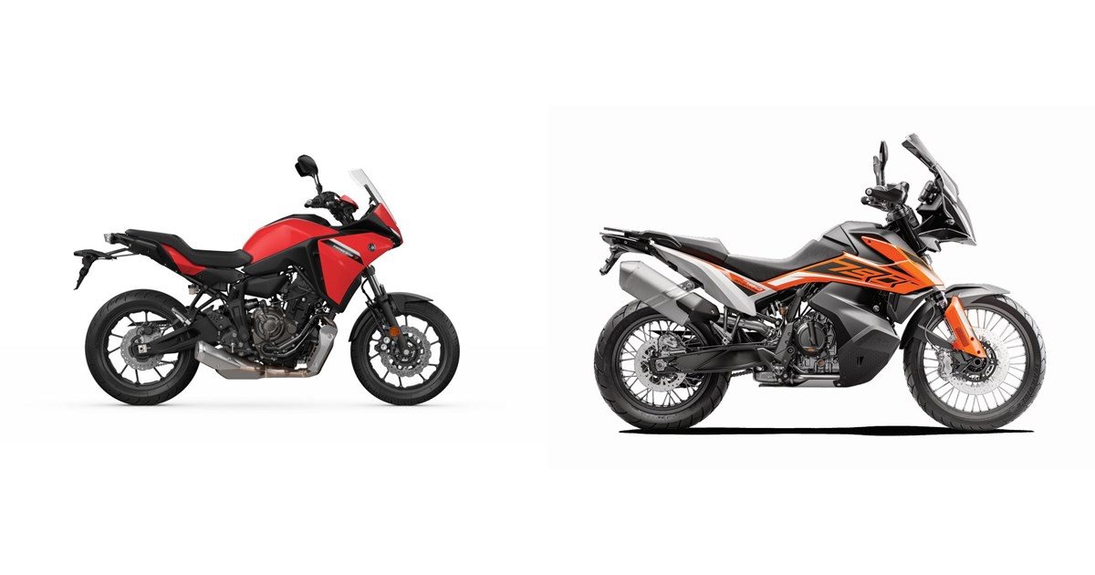 Motorrad Vergleich Yamaha Tracer 7 2022 vs. KTM 790 Adventure 2020