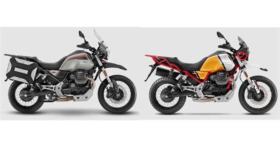 Moto Guzzi V85 TT Travel 2023 vs Moto Guzzi V85 TT Evoactive Graphics 2022