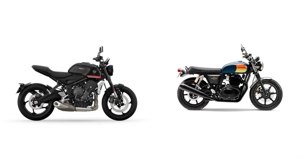 Triumph Trident 660 2023 vs Royal Enfield Interceptor 650 2023