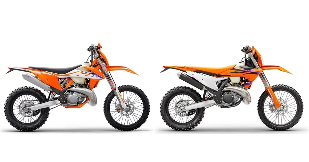KTM 300 EXC 2023 vs KTM 300 EXC 2024