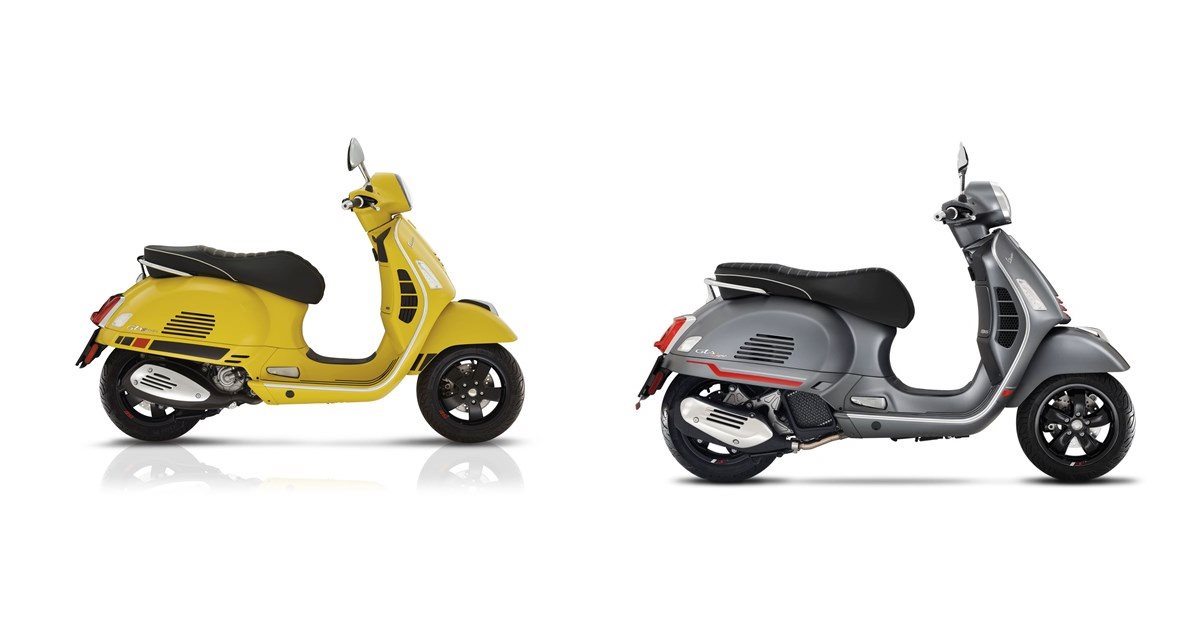 Motorrad Vergleich Vespa GTS 125 i.e. Super Sport 2018 vs. Vespa GTS 125 Supersport iGET 2021
