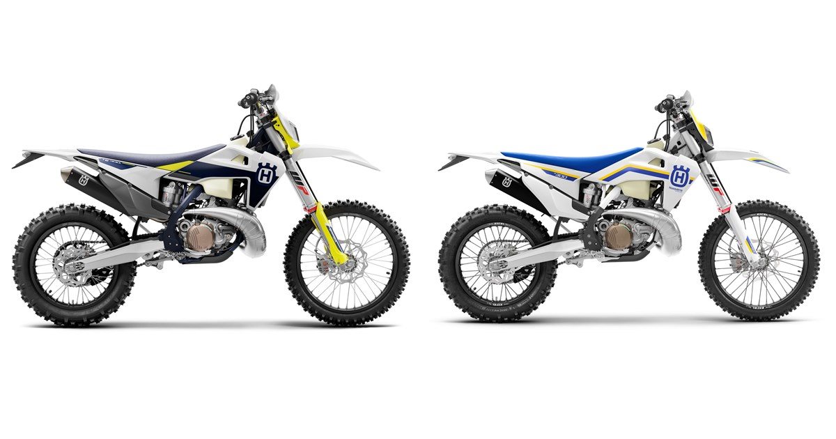 Motorrad Vergleich Husqvarna TE 300i 2021 vs. Husqvarna TE 300 Heritage 2023