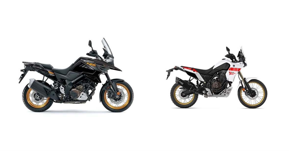 Motorrad Vergleich Suzuki V-Strom 1050 XT 2023 vs. Yamaha Tenere 700 ...