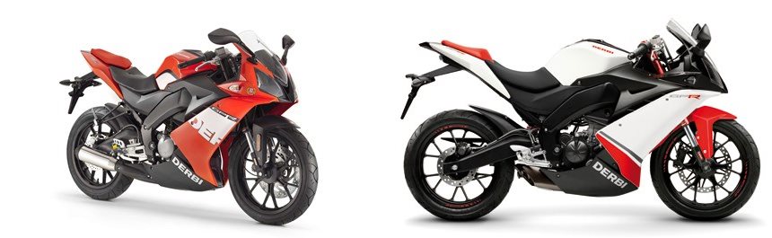 Motorrad Vergleich Derbi GPR 125 2014 vs. Derbi GPR Racing 125 2011