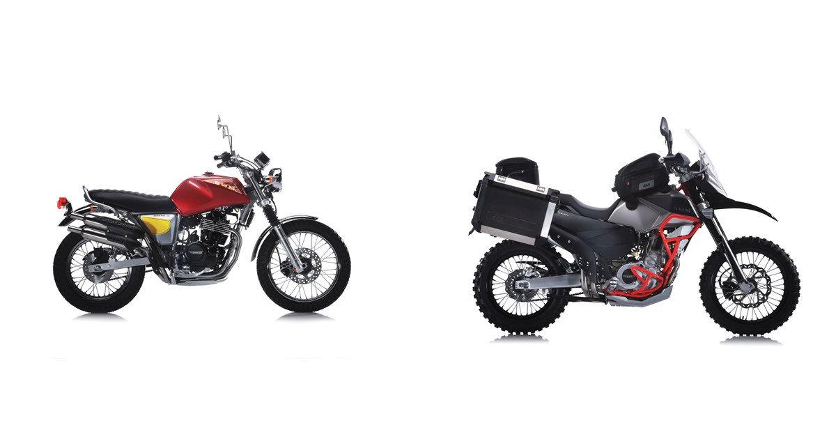 Motorrad Vergleich SWM Silver Vase 440 2018 vs. SWM Super Dual 650 2018