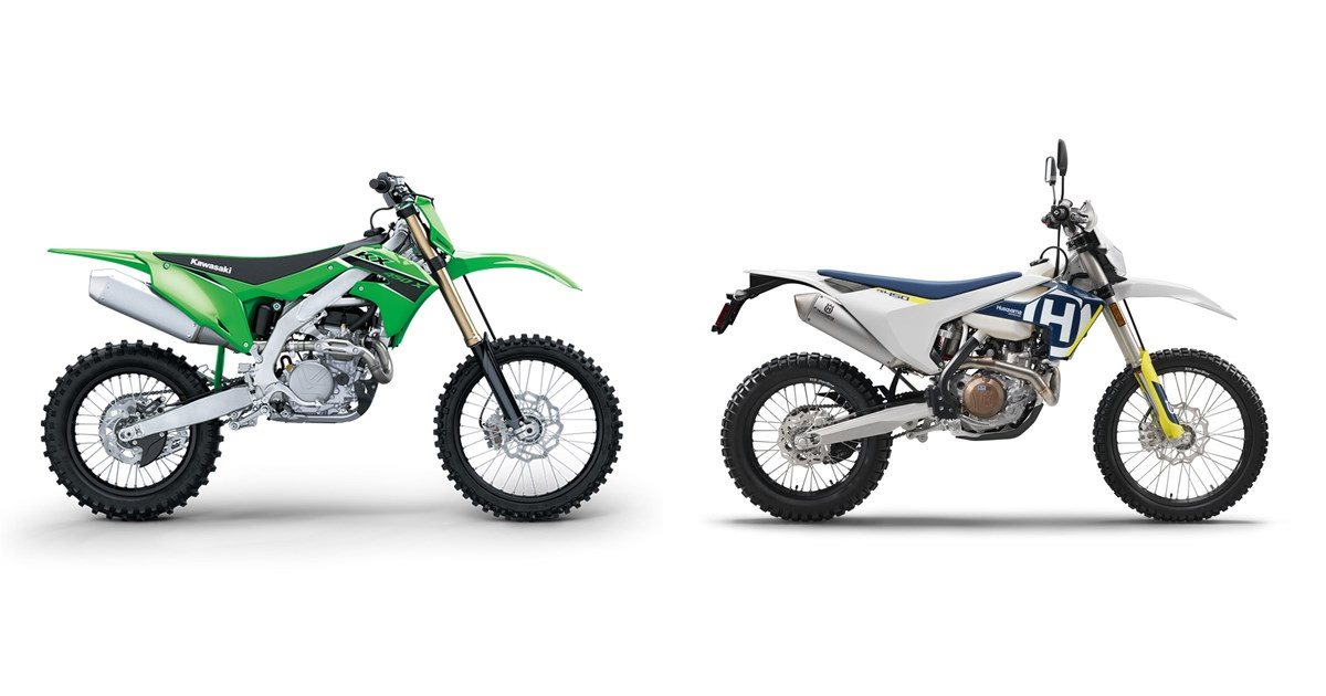 Kawasaki KX450X 2023 vs Husqvarna FE 450 2018