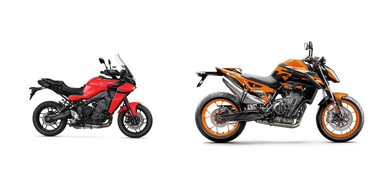 Yamaha Tracer 9 2023 vs KTM 890 Duke GP 2023