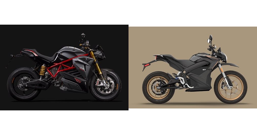Motorrad Vergleich Energica EVA Ribelle RS 2021 vs. Zero DSR 2022