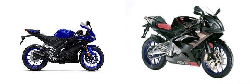 Yamaha R125 2019 vs Aprilia RS 125 Racing 2006