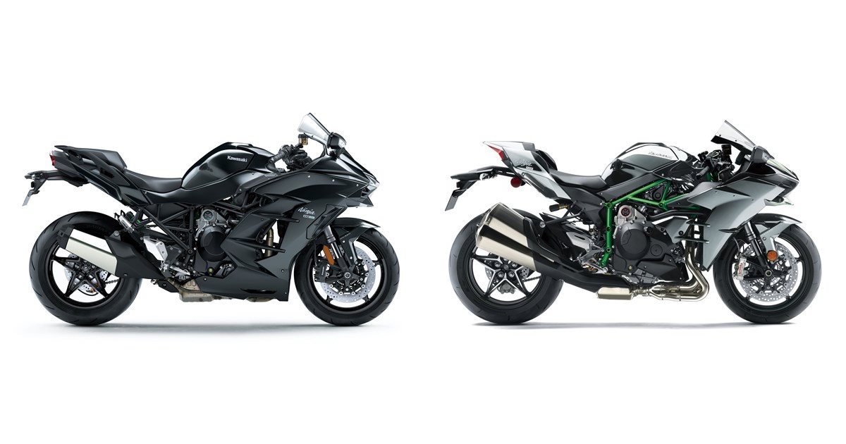 Motorrad Vergleich Kawasaki Ninja H2 SX 2021 vs. Kawasaki Ninja H2 2020