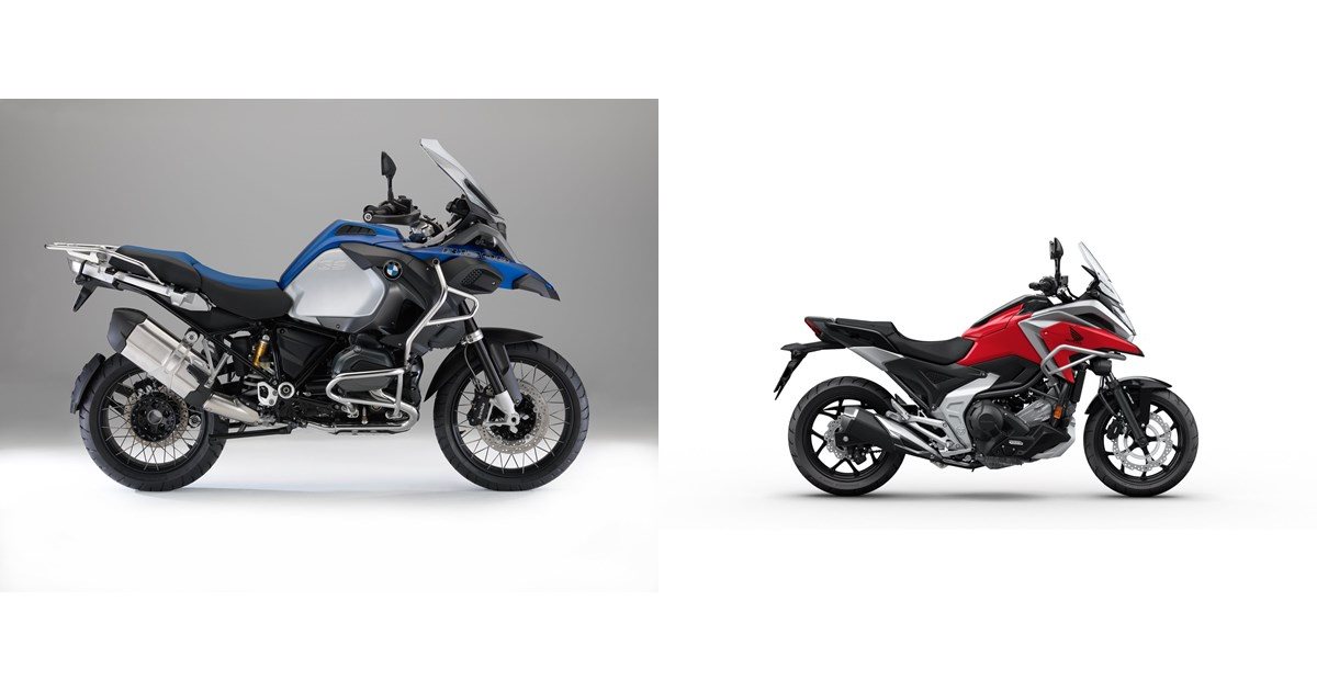 BMW R 1200 GS Adventure 2014 vs Honda NC750X DCT 2021