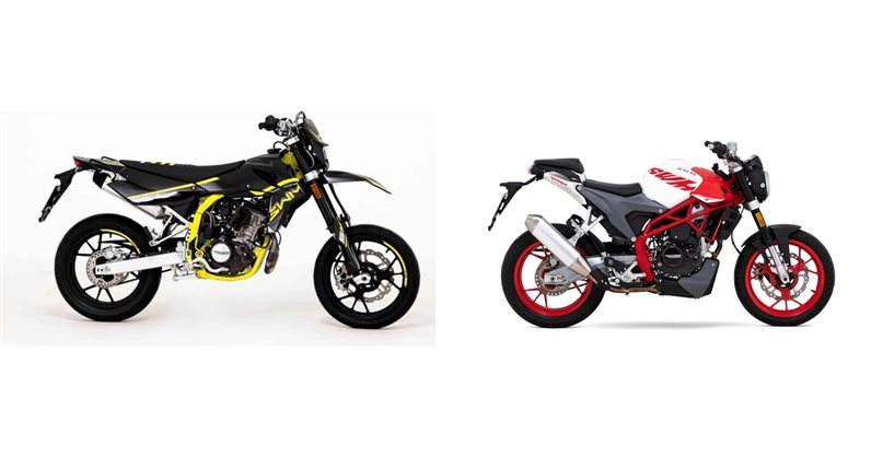 Motorrad Vergleich SWM SM 125 R 2023 vs. SWM Varez 125 2023