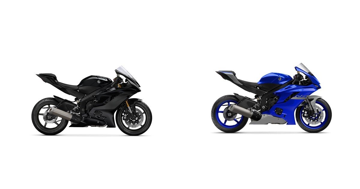 Motorrad Vergleich Yamaha R6 RACE 2023 vs. Yamaha R6 RACE 2021