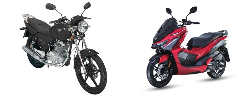 Motorrad Vergleich Keeway Speed 125 2010 vs. Sym Jet X 125 2022