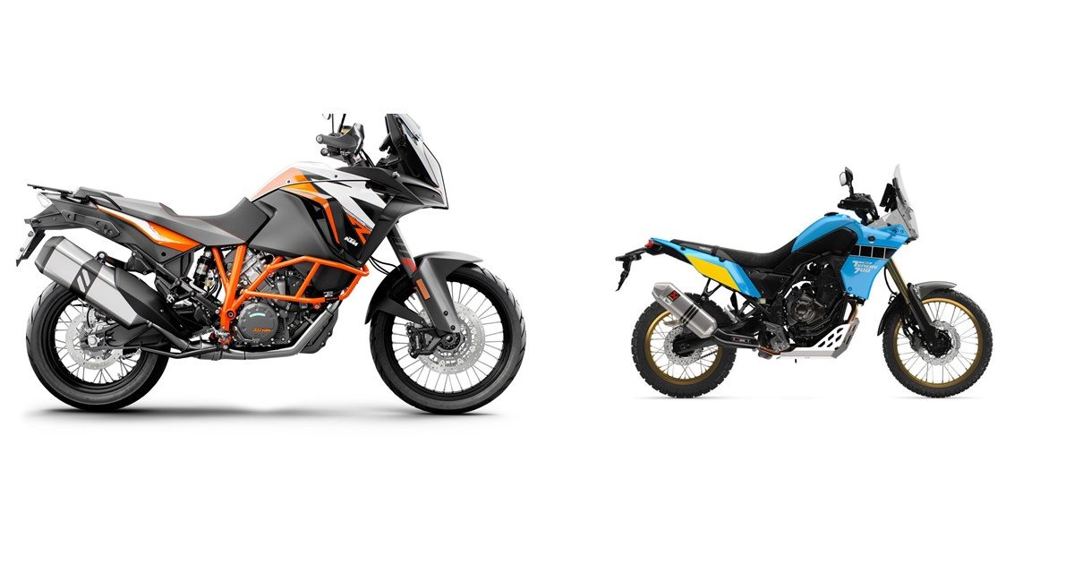 KTM 1290 Super Adventure R 2020 vs Yamaha Tenere 700 Rally Edition 2021