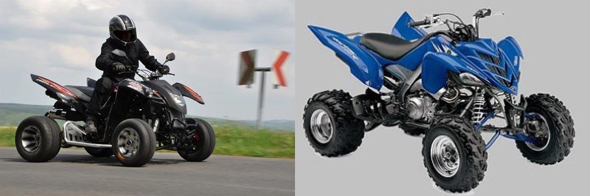 Motorrad Vergleich Adly Hurricane 450 Supermoto 2020 vs. Burelli YFM ...