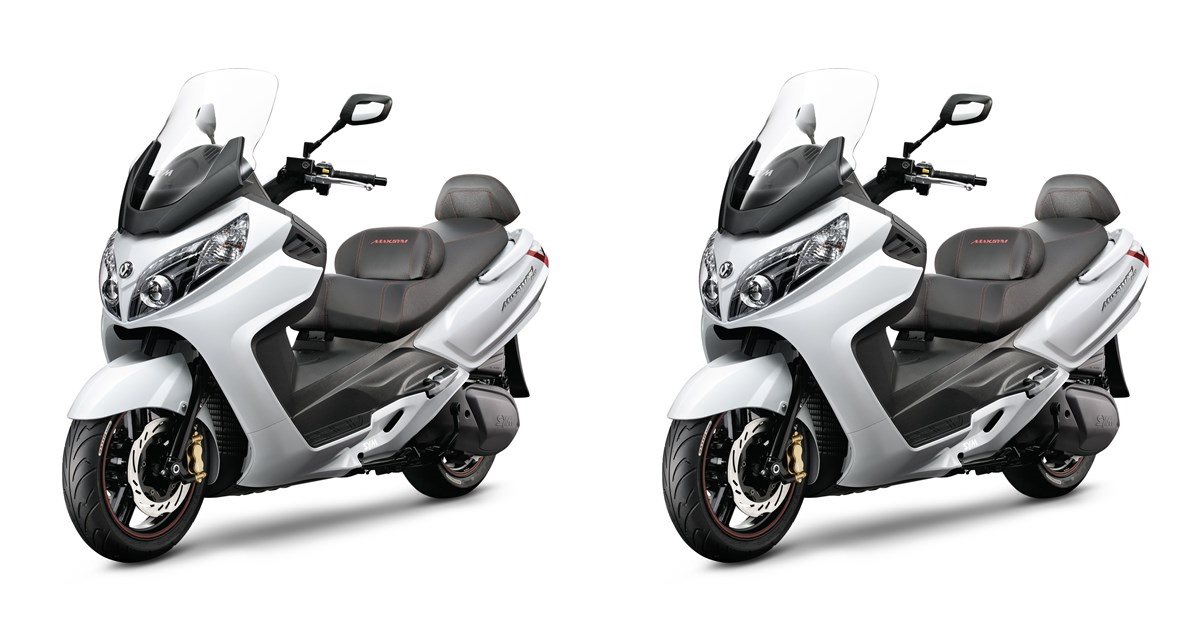 Motorrad Vergleich Sym MaxSym 600i 2015 vs. Sym MaxSym 600i 2016