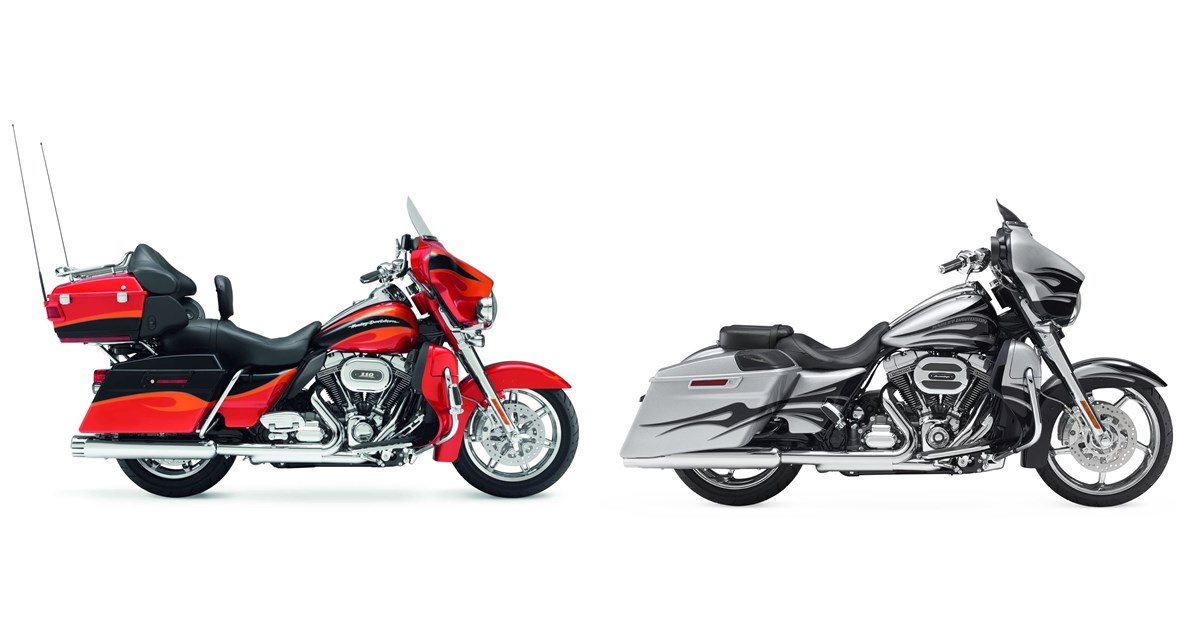 Motorrad Vergleich Harley-Davidson CVO FLHTCUSE Ultra Classic Electra ...