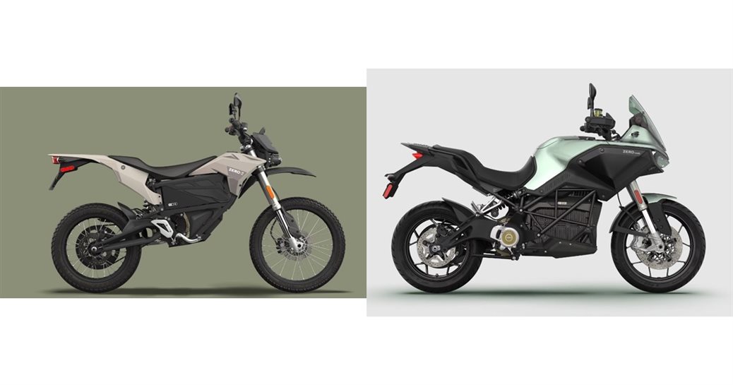 Motorrad Vergleich Zero FX 2022 vs. Zero DSR/X 2023