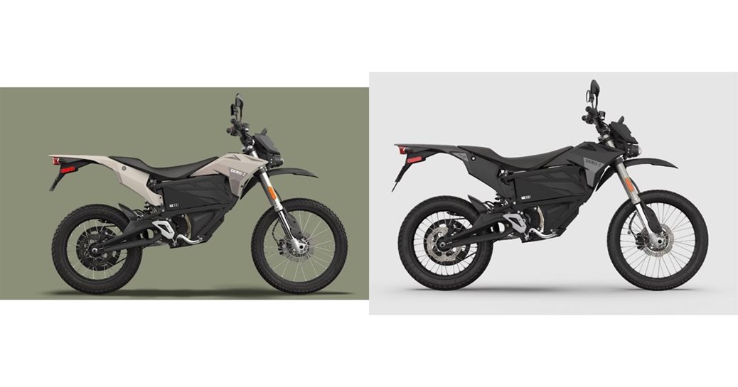 Motorrad Vergleich Zero FX 2022 vs. Zero FX 2023