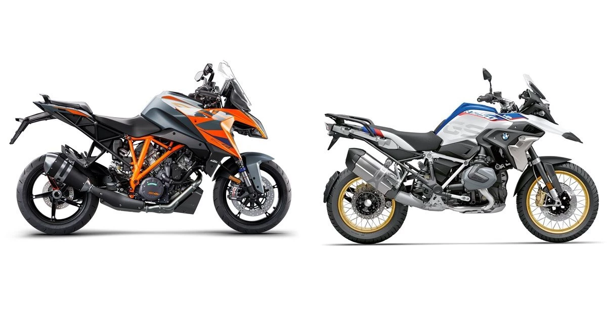 KTM 1290 Super Duke GT 2023 vs BMW R 1250 GS 2022