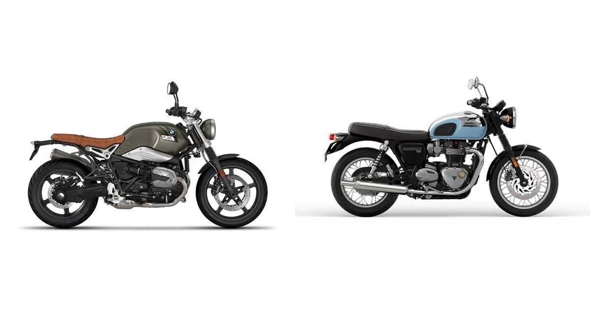 BMW R nineT Scrambler 2023 vs Triumph BONNEVILLE T120 CHROME EDITION 2023