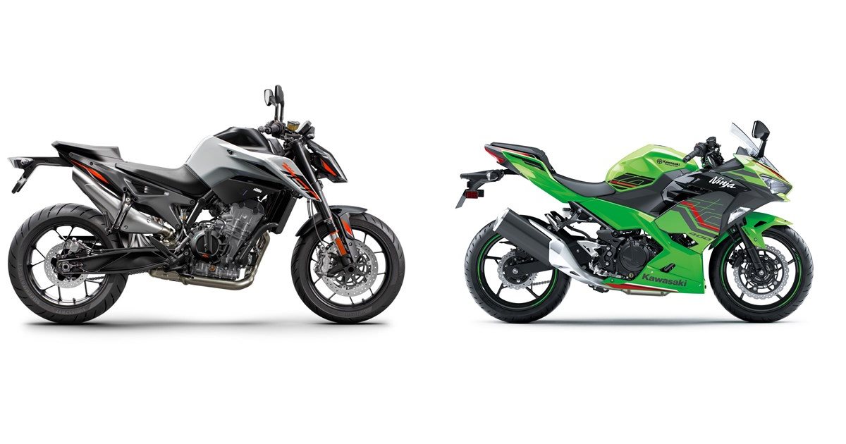 KTM 790 Duke 2023 vs Kawasaki Ninja 400 2023