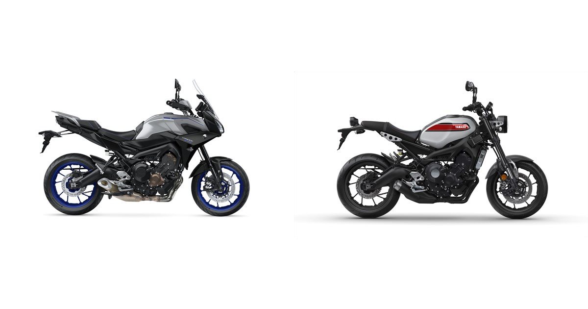 Motorrad Vergleich Yamaha Tracer 900 2020 vs. Yamaha XSR900 2019
