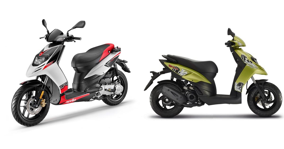 Motorrad Vergleich Aprilia Sr 50 Motard 2016 Vs Piaggio Tph 50 2020