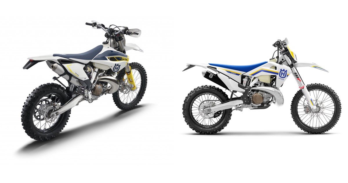 Motorrad Vergleich Husqvarna TE 250 2015 vs. Husqvarna TE 250 Heritage 2023