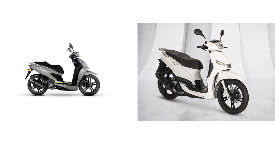 Motorrad Vergleich Motron Ventura 125 2021 Vs Peugeot Tweet 125 Active