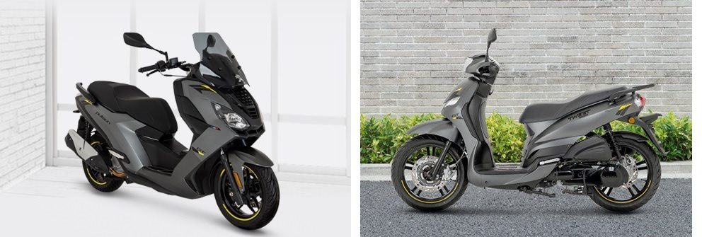 Motorrad Vergleich Peugeot Pulsion 125 Gt 2023 Vs Peugeot Tweet 125 Gt