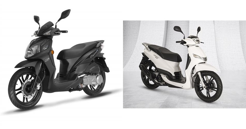 Sym Symphony SR 125 2023 vs Peugeot Tweet 125 Active 2023