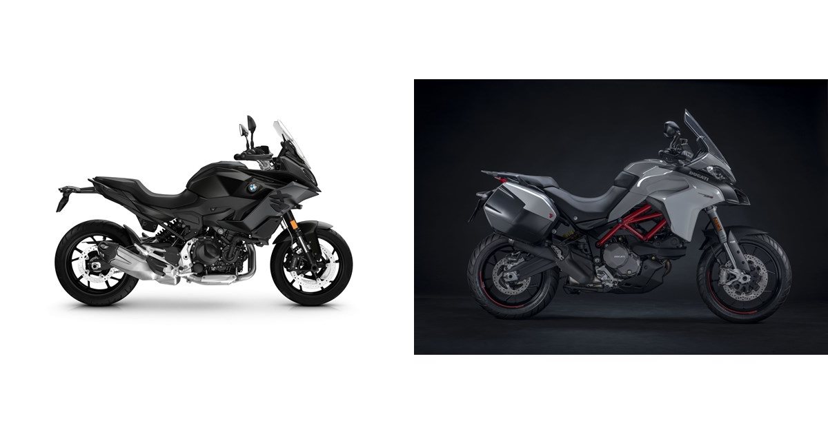 Motorrad Vergleich BMW F 900 XR 2023 vs. Ducati Multistrada 950 S 2021